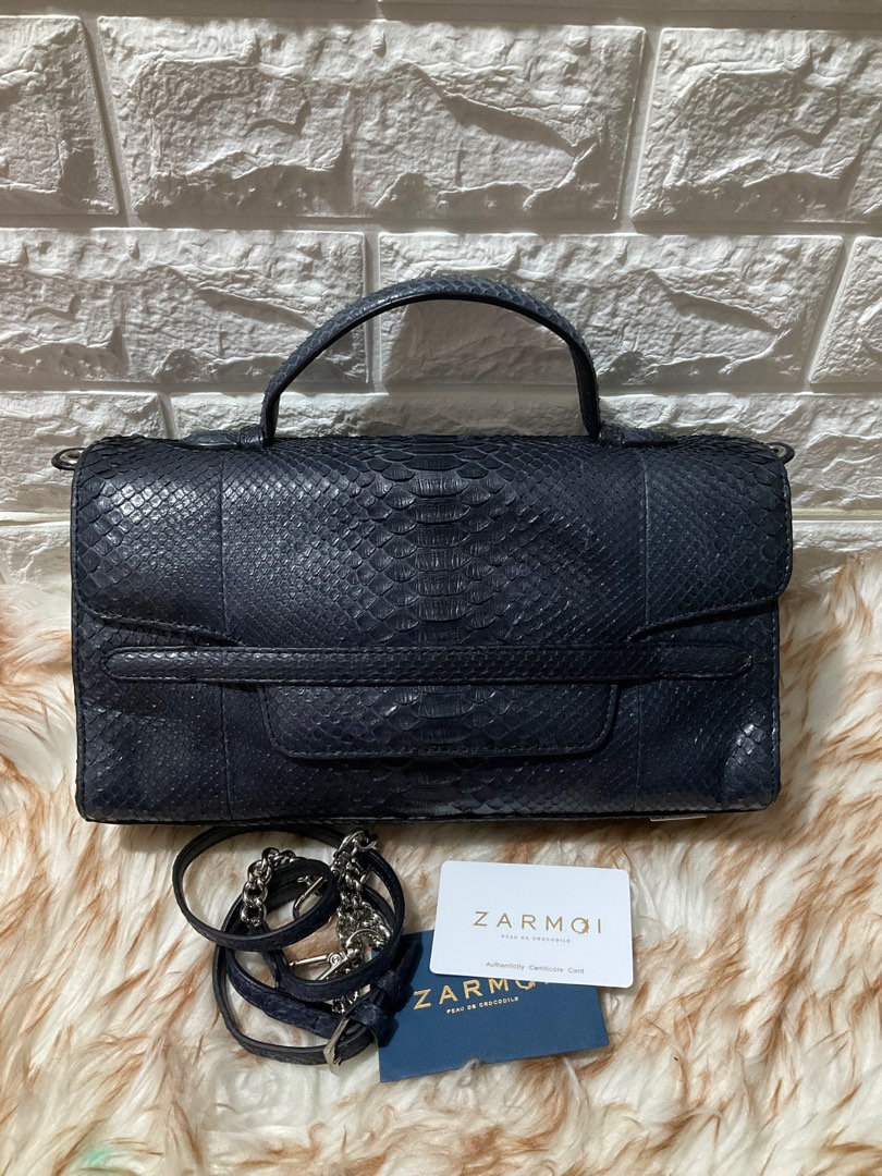 Preloved Zarmoi 2way bag with authenticity card, Women's Fashion, Bags ...