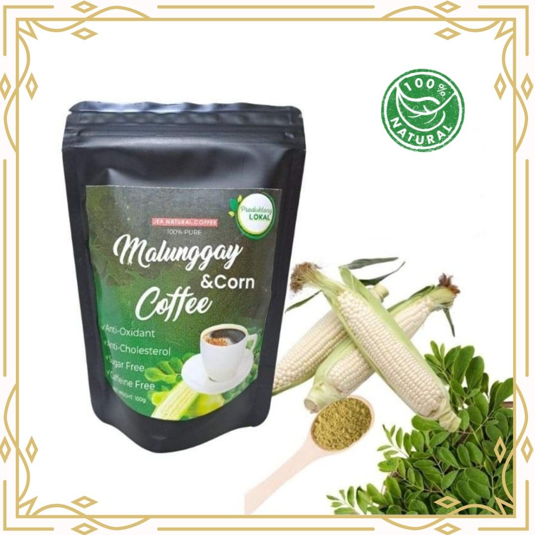 PRODUKTONG LOKAL Malunggay and Corn Coffee 100g, Food & Drinks ...