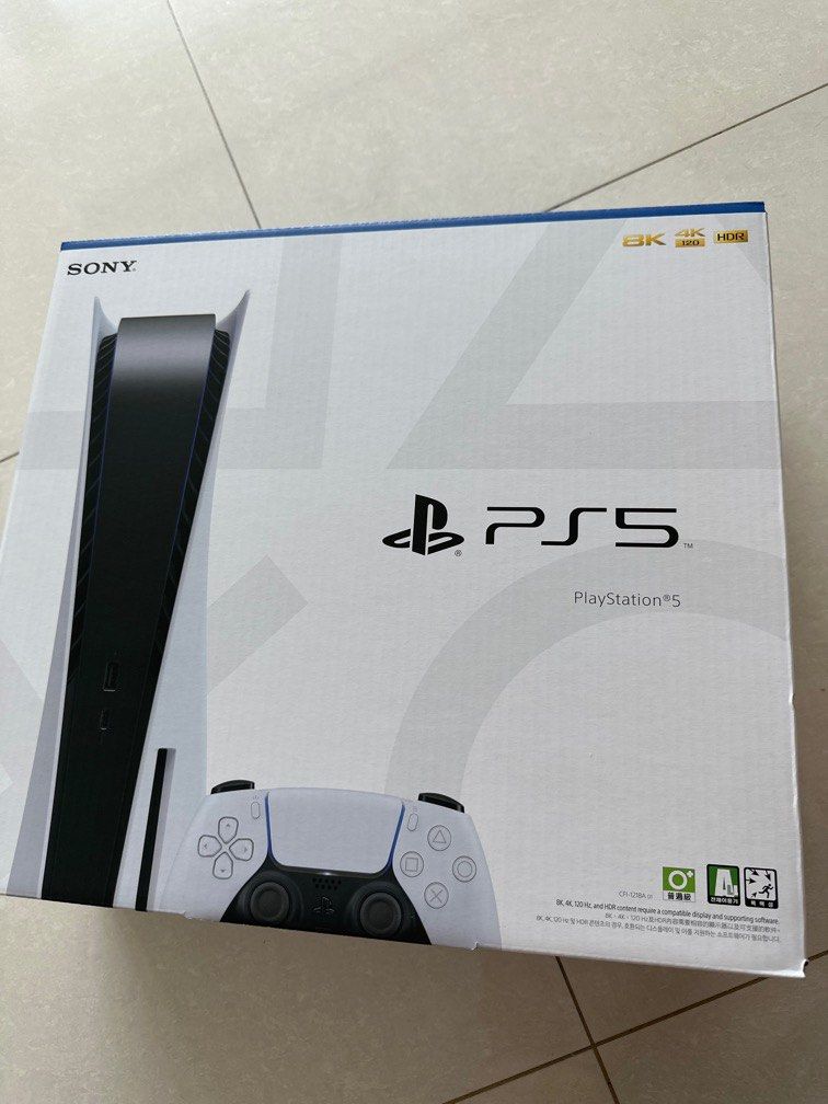 ps5 disc ver, Video Gaming, Video Game Consoles, PlayStation on Carousell