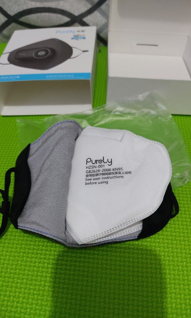 Purely Fresh Air Mask, Health & Nutrition, Face Masks & Face Shields on ...