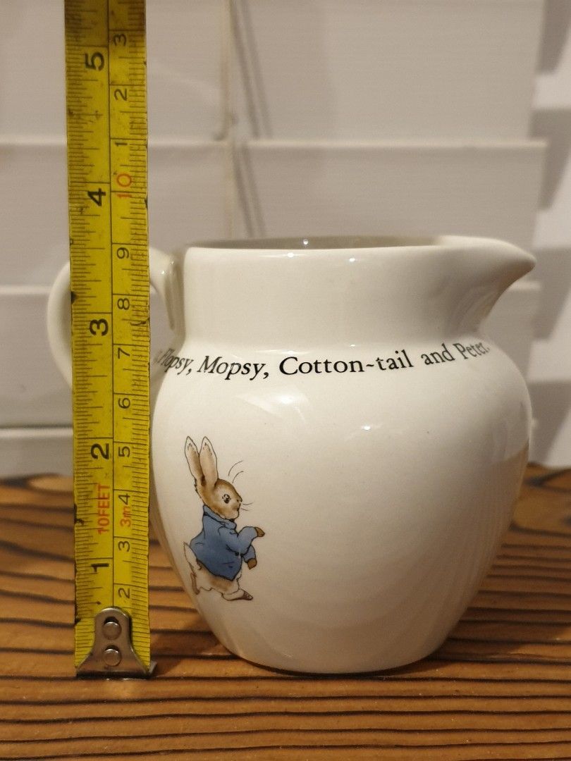 Rare Peter Rabbit milk jug by Wedgwood, Hobbies & Toys, Memorabilia ...