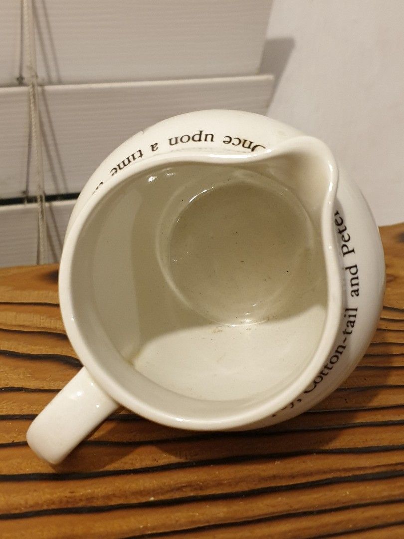 Rare Peter Rabbit milk jug by Wedgwood, Hobbies & Toys, Memorabilia ...