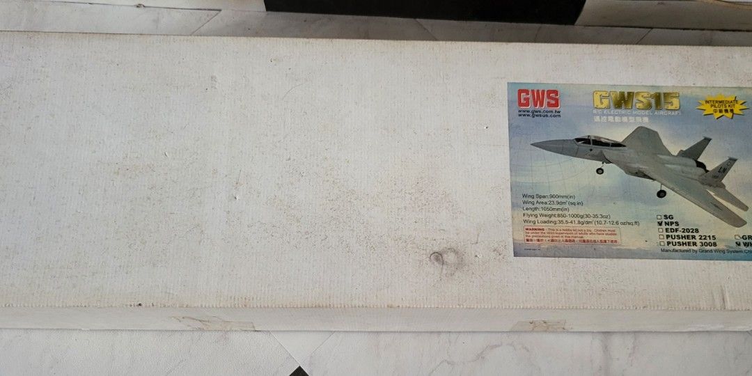 RC JET GWS F15 64MM., Hobbies & Toys, Toys & Games on Carousell