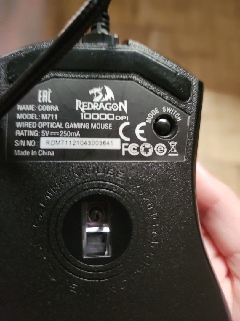 Red Dragon Mouse, Computers & Tech, Parts & Accessories, Mouse ...