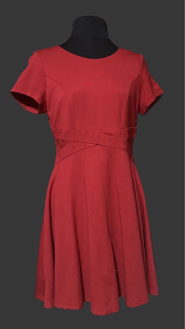Red Semi-Formal Dress, Women's Fashion, Dresses & Sets, Dresses on ...