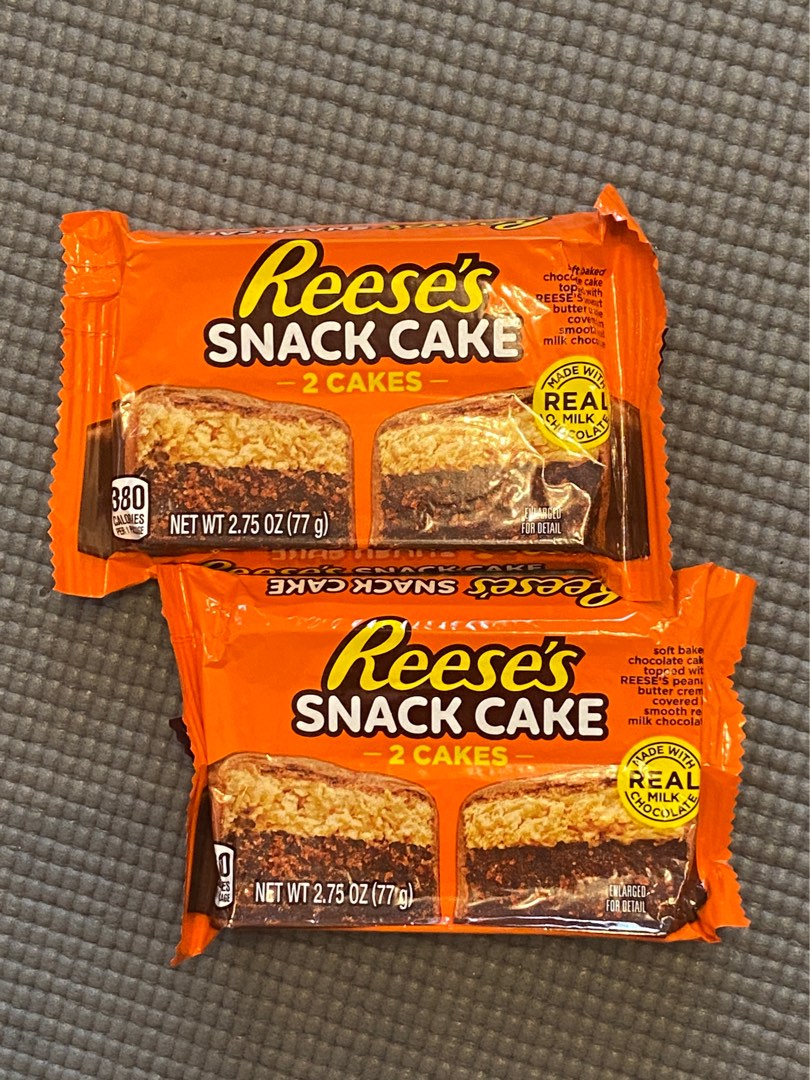 Reese’s Snack Cake, Food & Drinks, Other Food & Drinks on Carousell