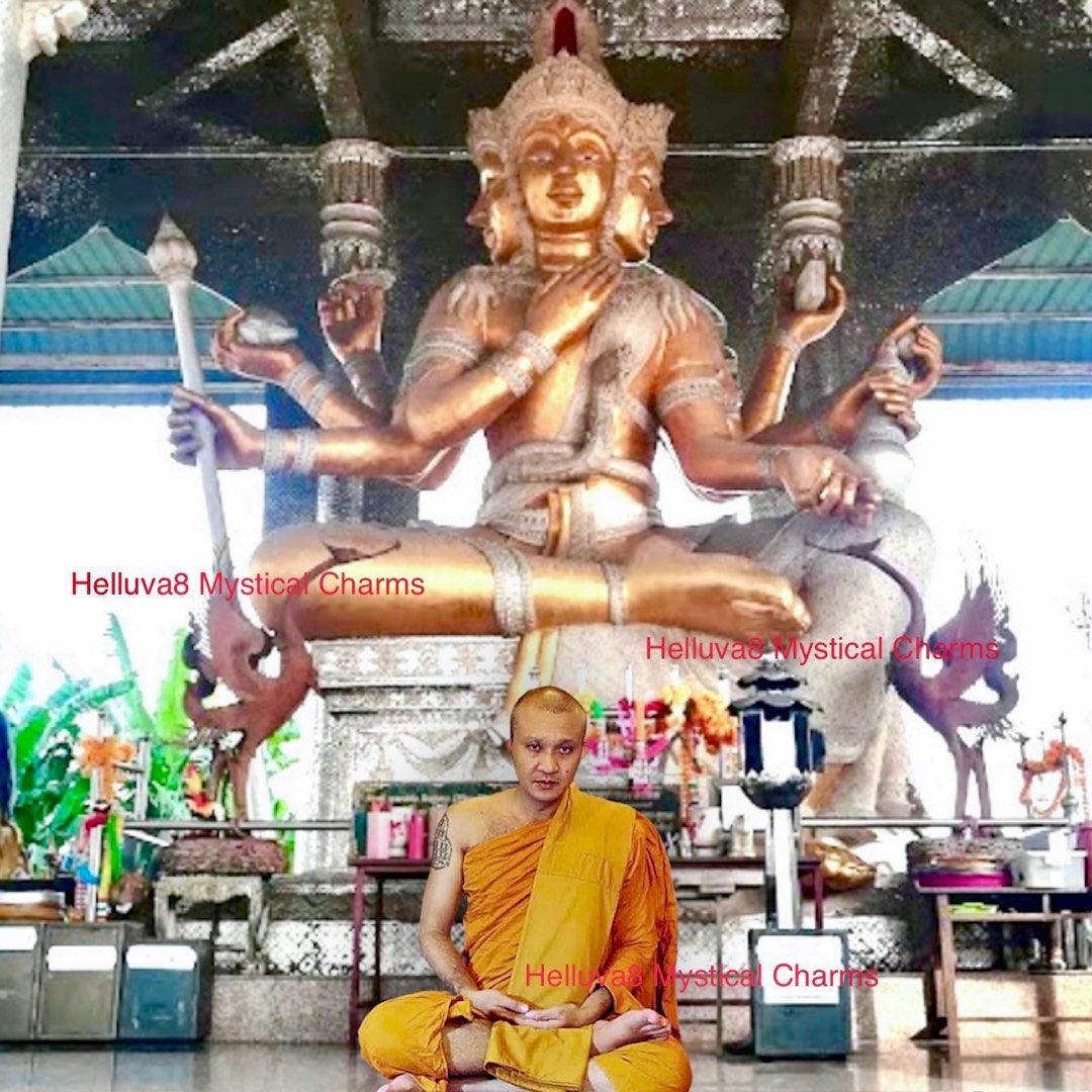 Lp Chamnan Rian Phra Phrom Kwan Tung, Wat Chin Wararam Worawihan BE ...