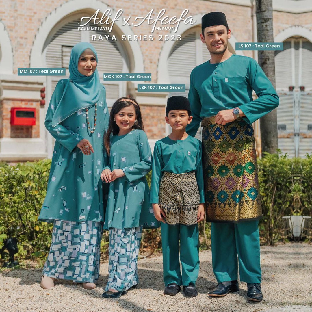 Riau Afeefa & Baju Melayu Alif, Women's Fashion, Muslimah Fashion, Baju ...
