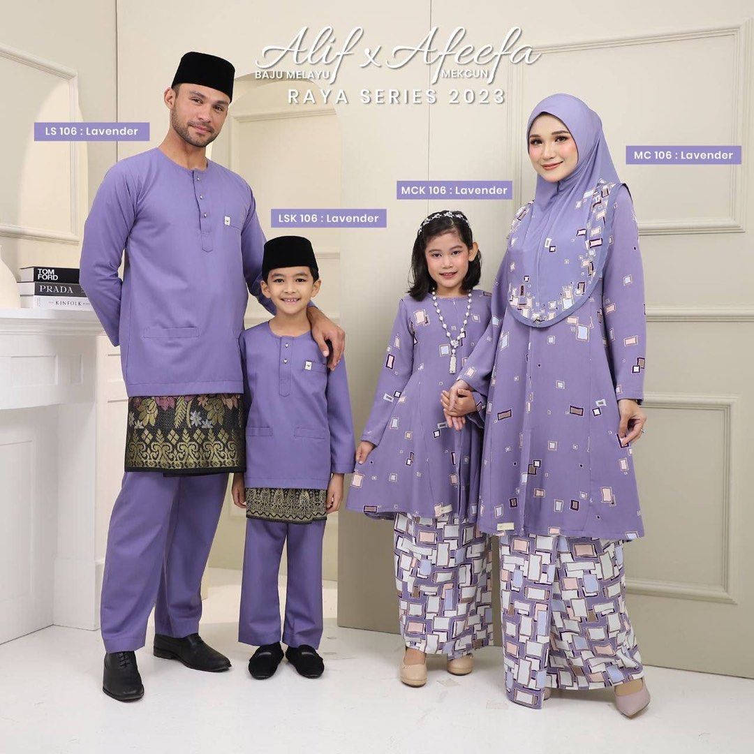 Riau Afeefa & Baju Melayu Alif, Women's Fashion, Muslimah Fashion, Baju ...