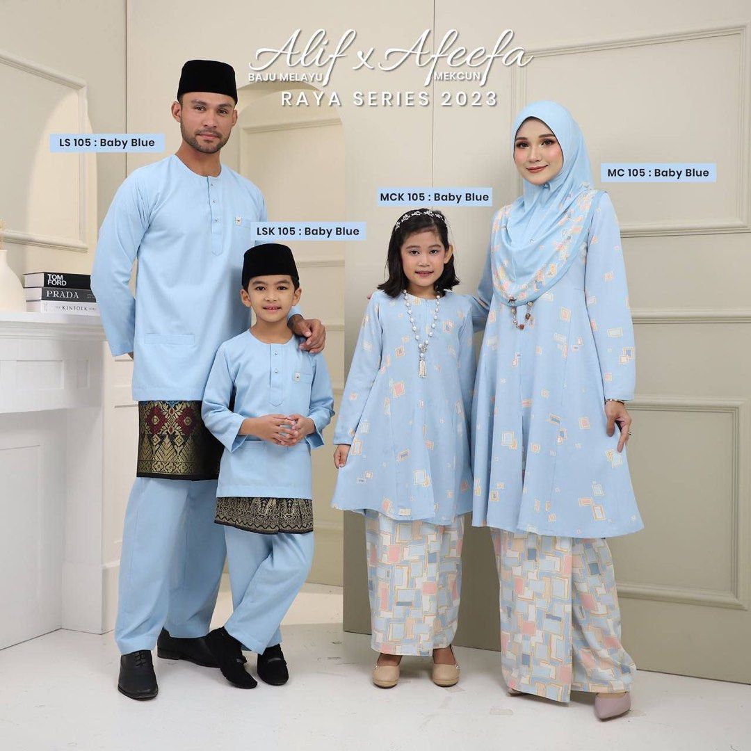 Riau Afeefa & Baju Melayu Alif, Women's Fashion, Muslimah Fashion, Baju ...