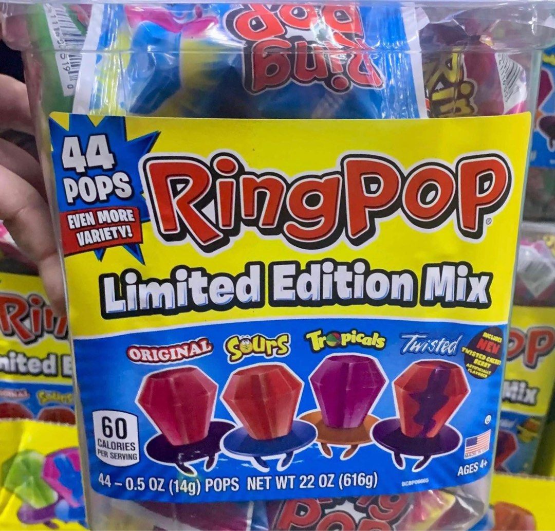 Ring Pop Limited Edition Mix, Food & Drinks, Other Food & Drinks on ...