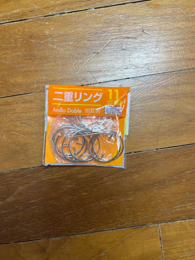 Rings from daiso, Hobbies & Toys, Stationery & Craft, Other Stationery ...