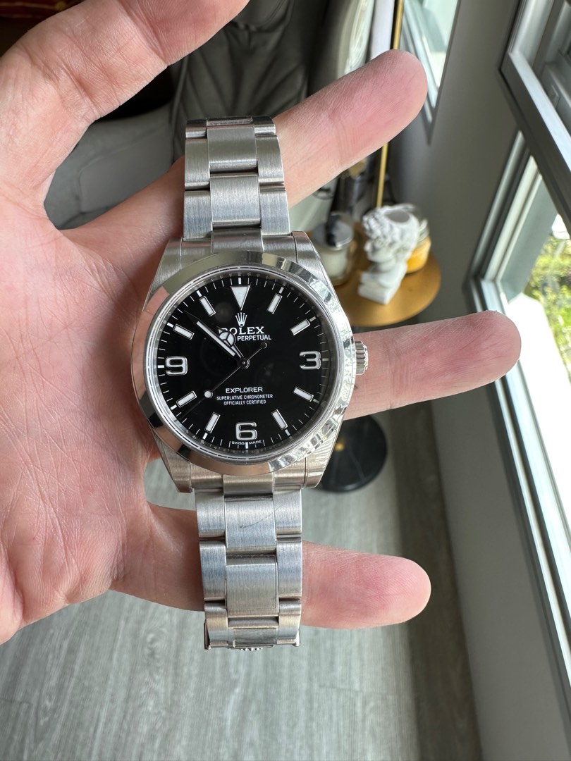 Rolex explorer 214270, Luxury, Watches on Carousell