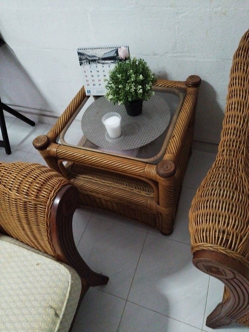 Rotan Sofa, Furniture & Home Living, Furniture, Sofas on Carousell