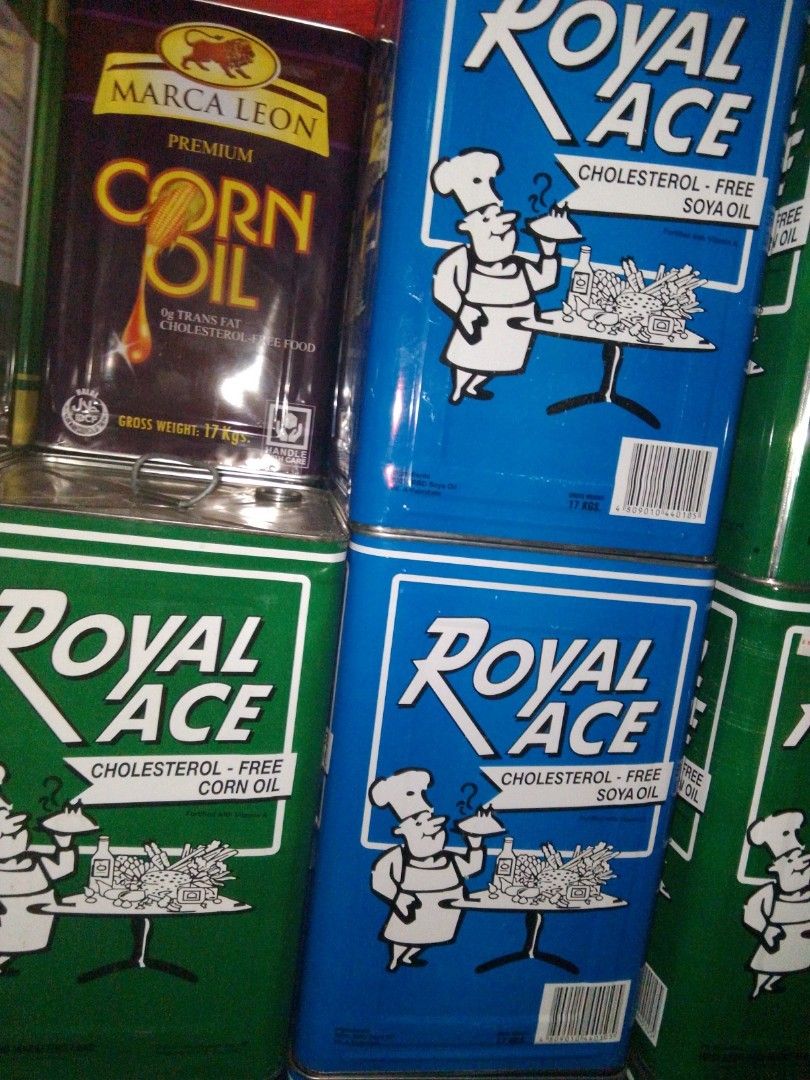 Royal Ace Corn Oil in 17kgs Tin Can, Food & Drinks, Other Food & Drinks ...