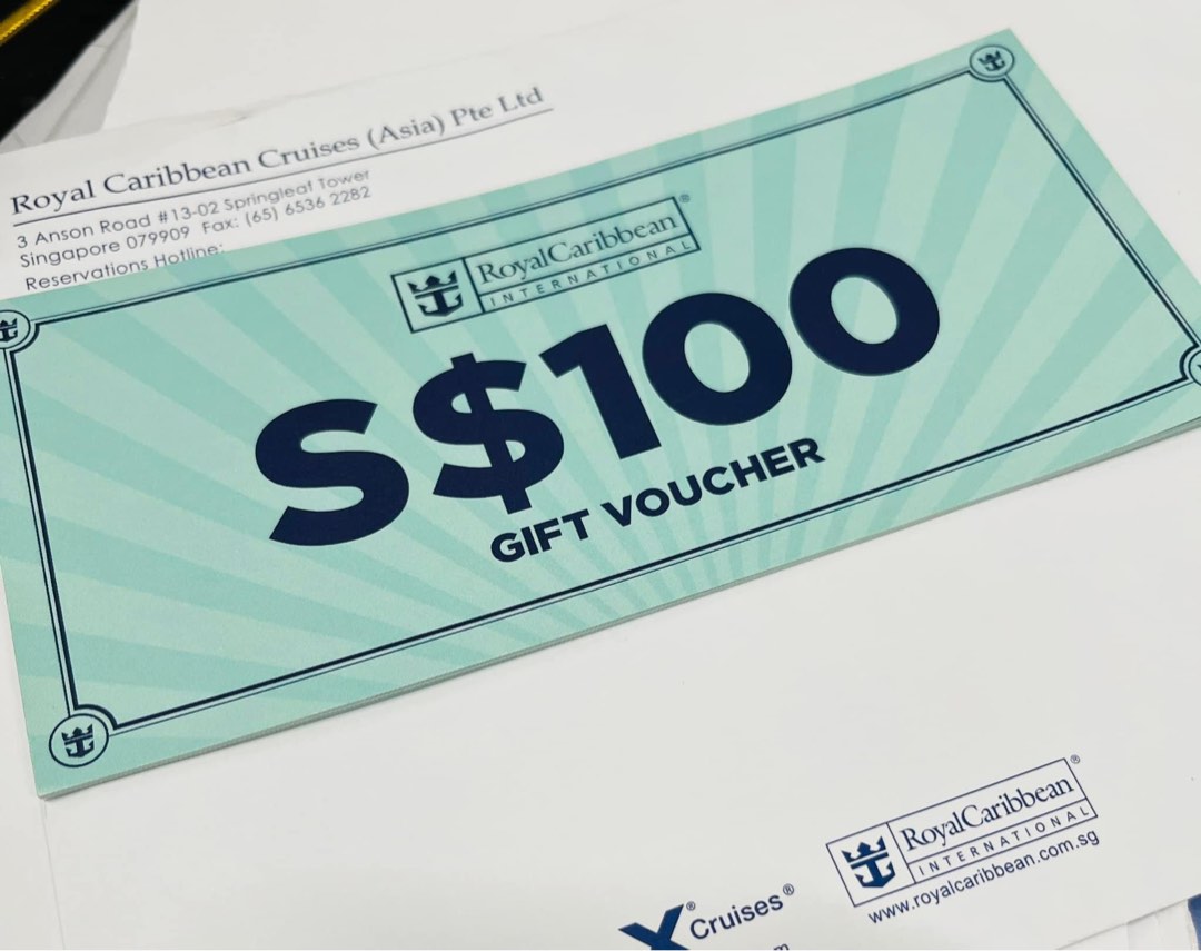 Royal Carribean Vouchers, Tickets & Vouchers, Vouchers on Carousell