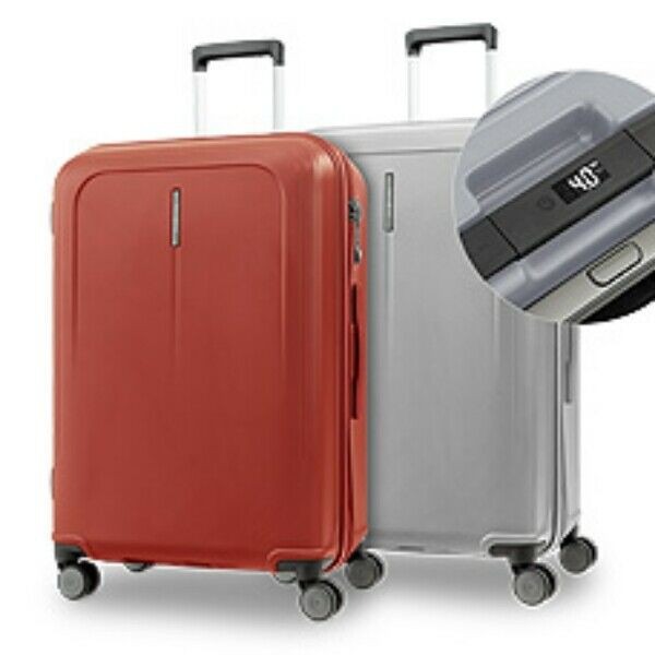 Samsonite T5 68cm Spinner with built-in scale (Red), Hobbies & Toys ...