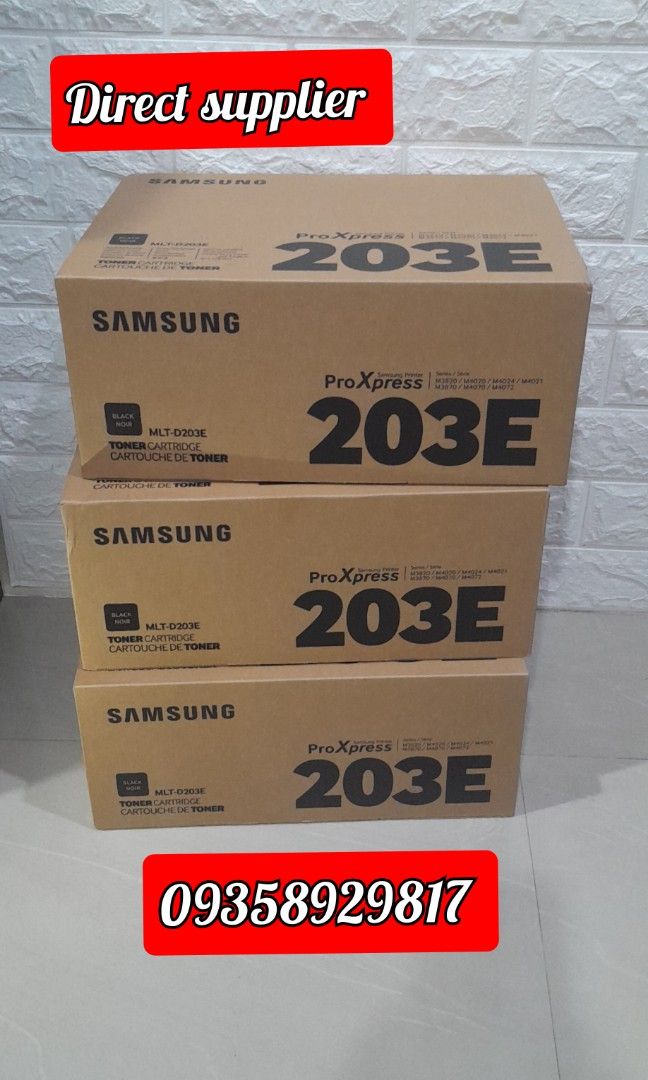 Samsung 203E Toner Original, Computers & Tech, Printers, Scanners ...