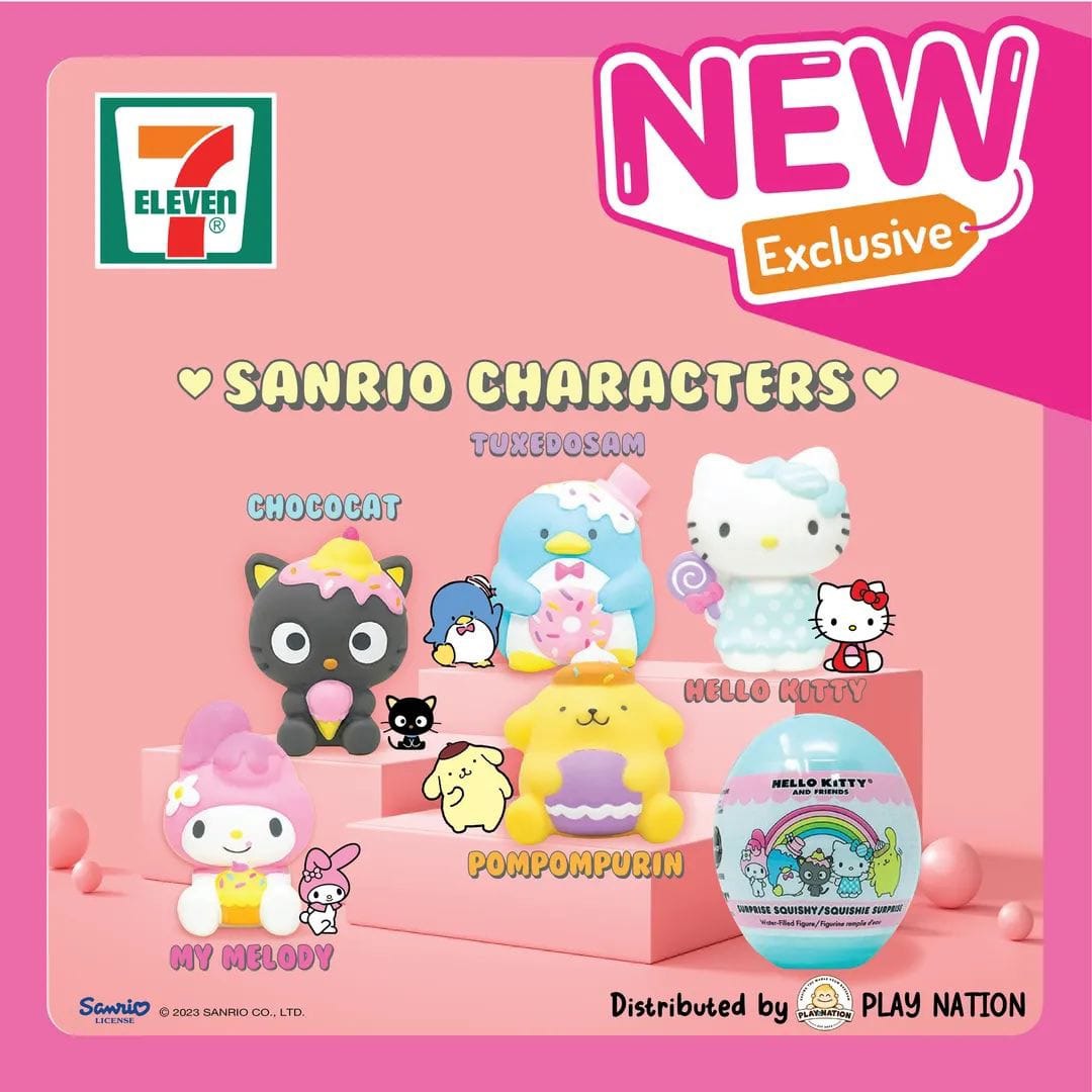 Sanrio Squishies - 7 eleven blind box (melody), Hobbies & Toys ...