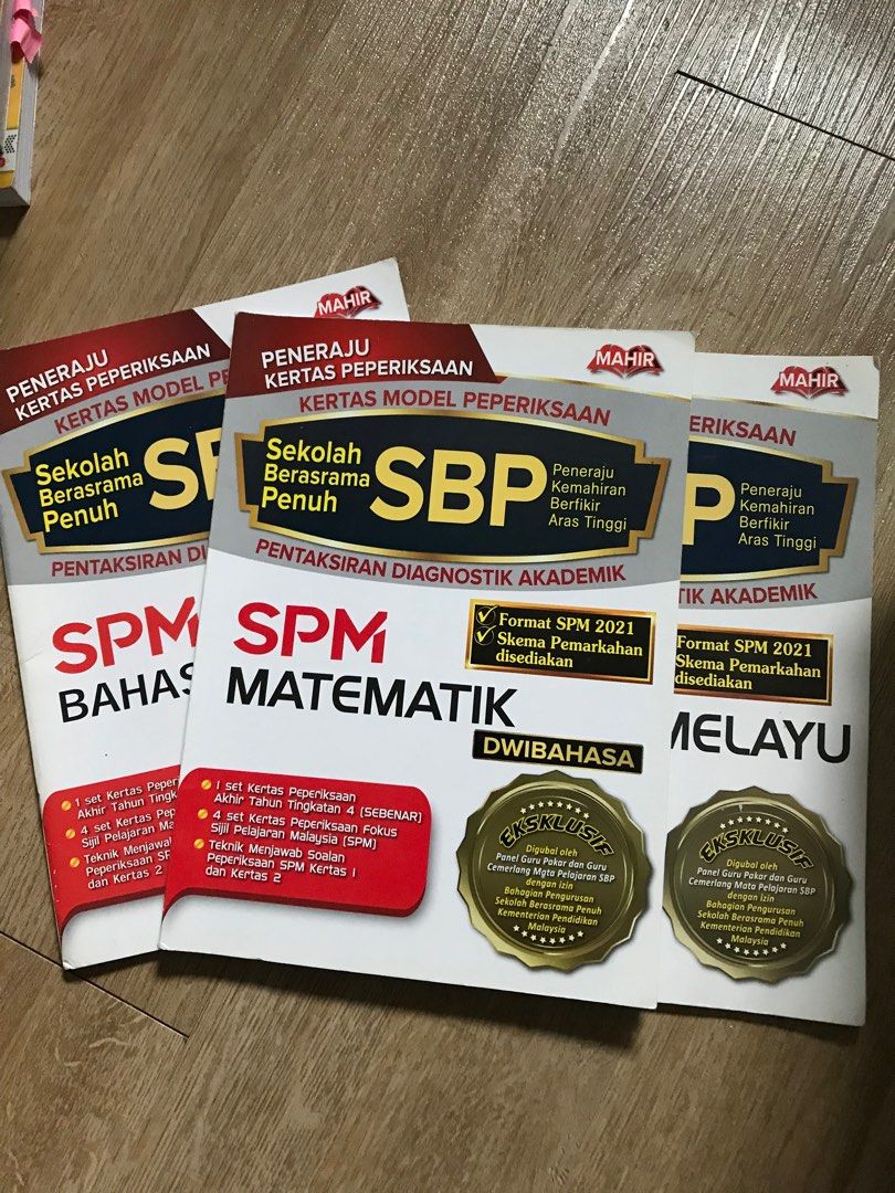 sbp kertas model peperiksaan mahir spm, Hobbies & Toys, Books ...