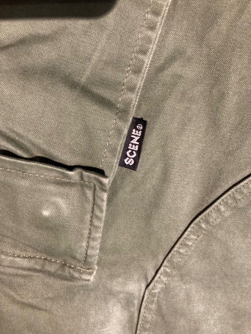 Scene Cargo pants, Men's Fashion, Bottoms, Trousers on Carousell