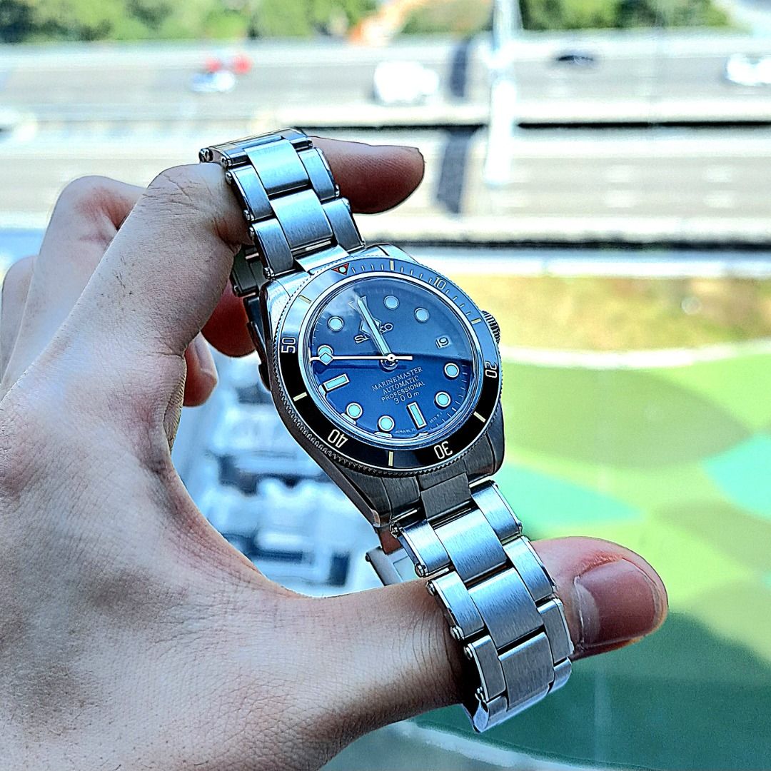 Seiko Mod - BB58, 男裝, 手錶及配件, 手錶 - Carousell