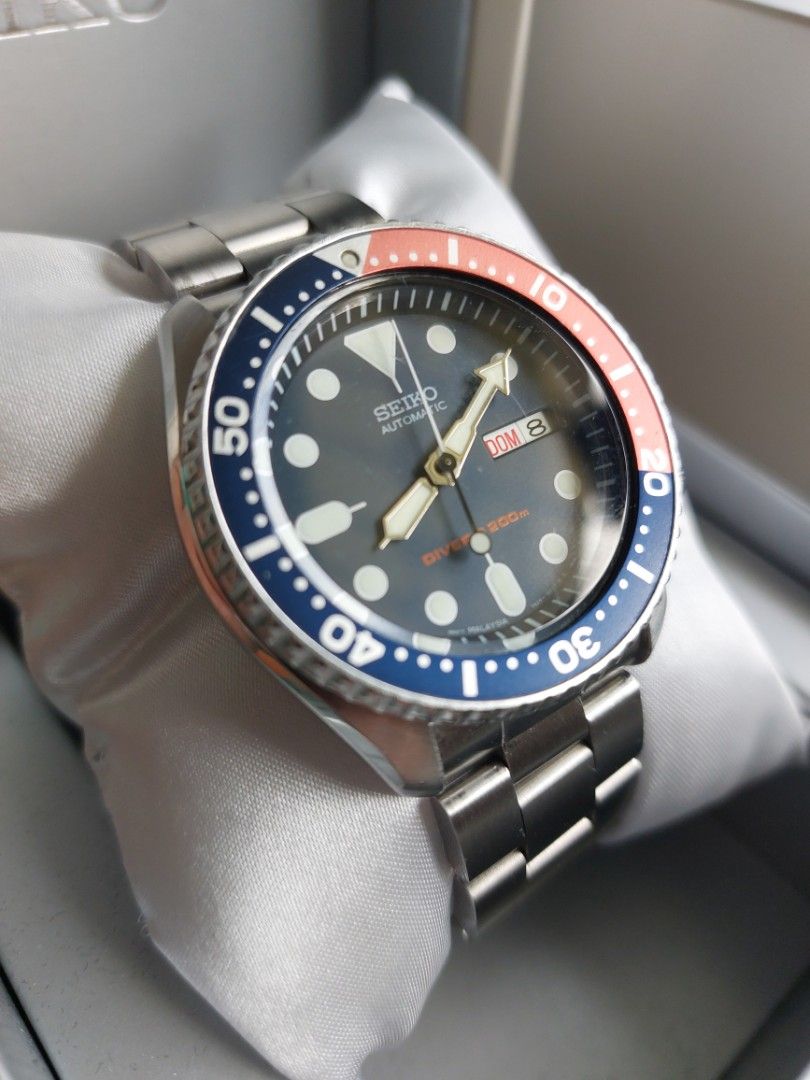 Seiko SKX175 Malaysia Dial 7S26-0028 200 Meters Automatic Watch, Men's ...