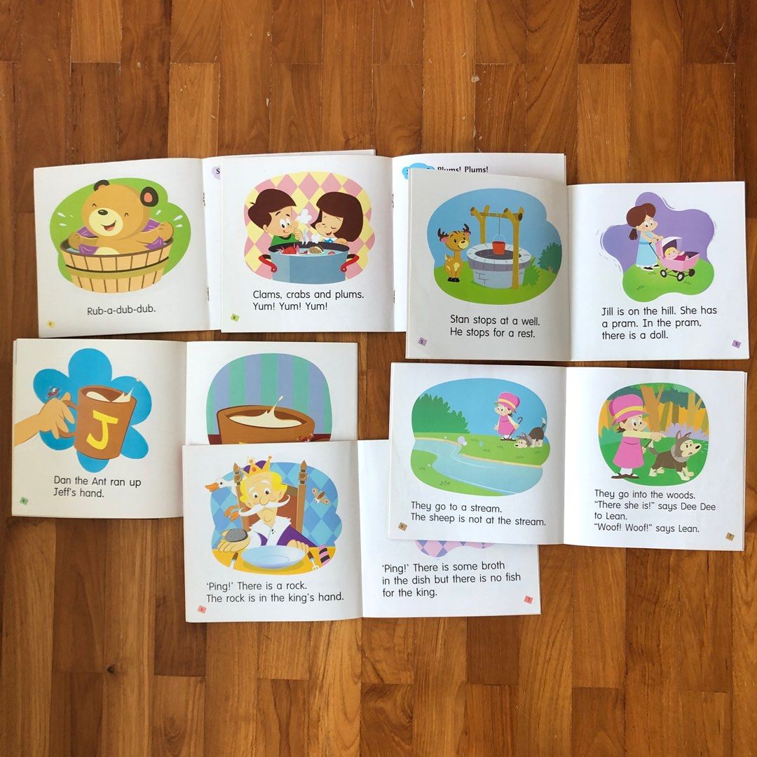 Set 1 to Set 3. Sets of phonics English story books phonics readers for ...