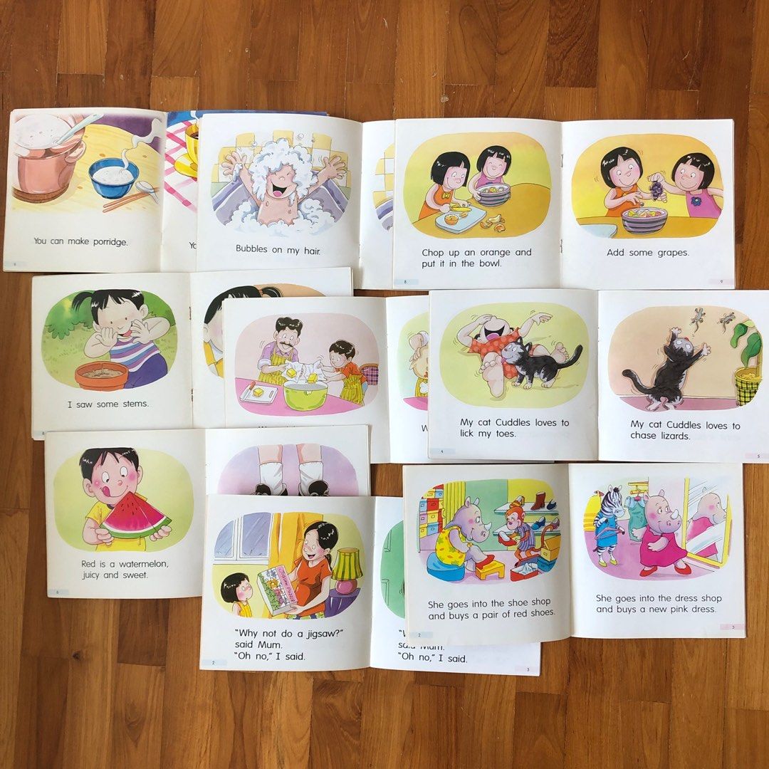 Set 1 to Set 3. Sets of phonics English story books phonics readers for ...