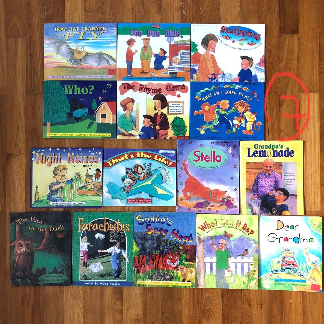 Set 7 to Set 9. Sets of phonics English story books phonics readers for ...