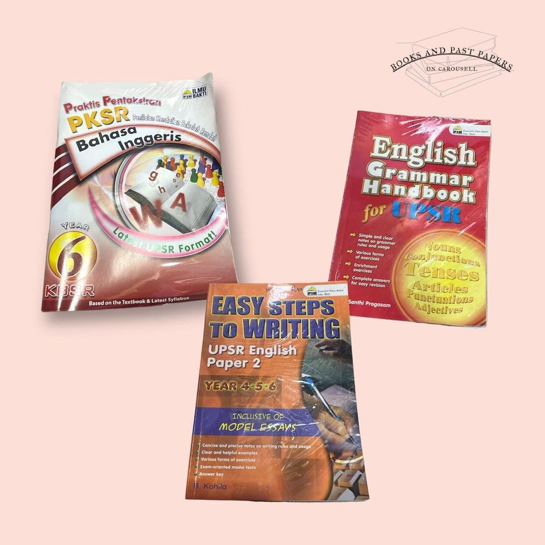(Set) English UPSR Books, Hobbies & Toys, Books & Magazines, Textbooks ...