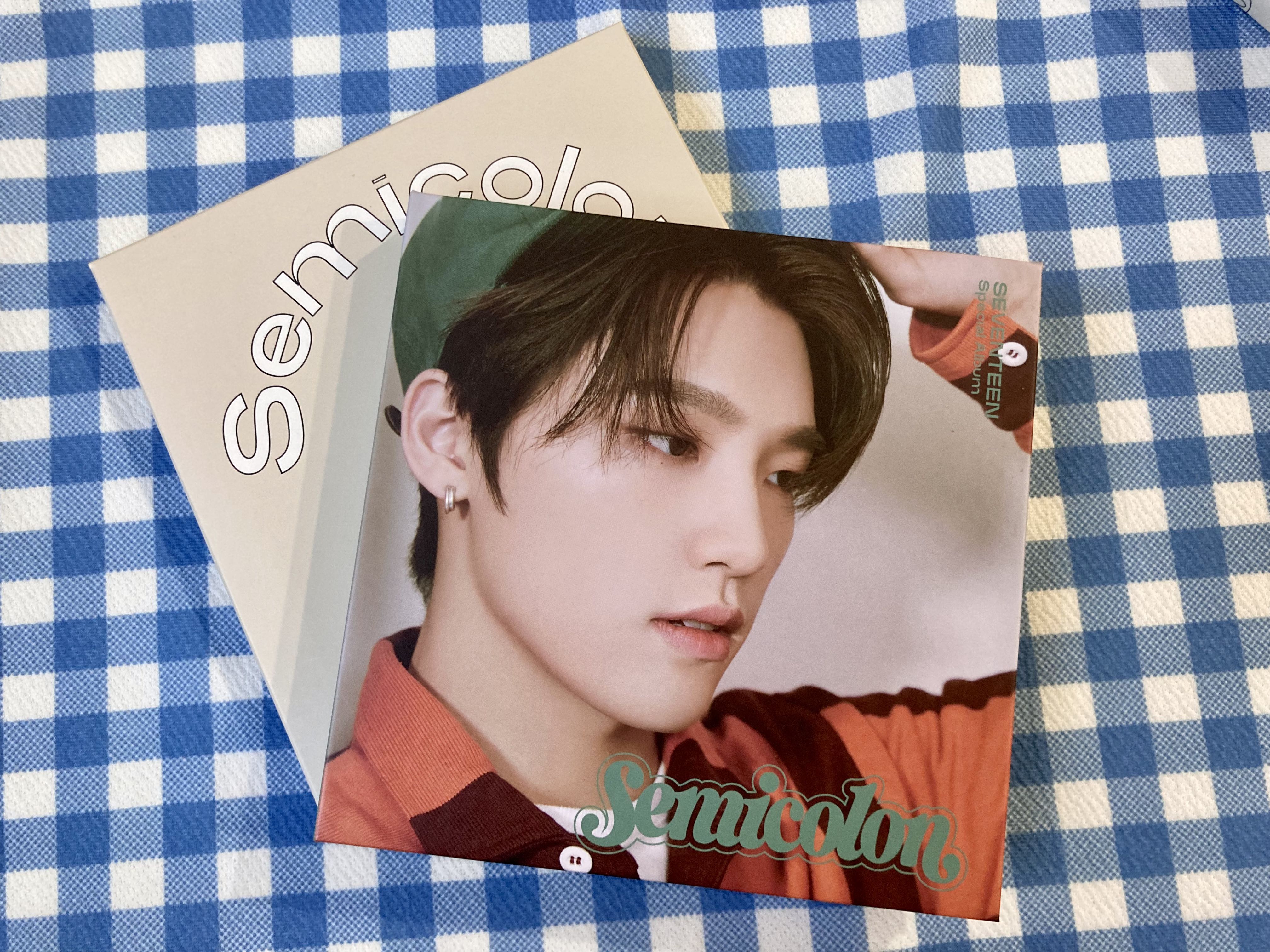 Seventeen svt Semicolon unsealed album Dino photobook without photocard ...