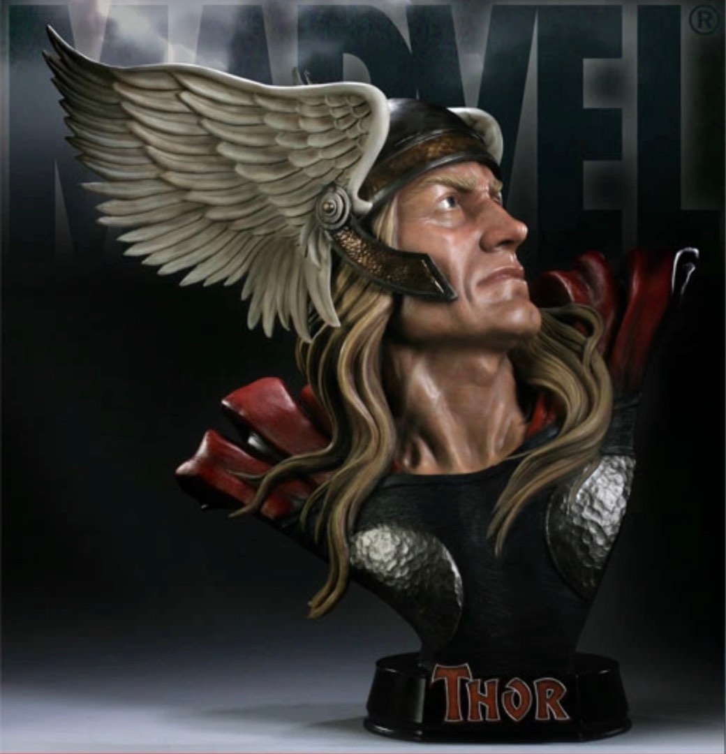 Sideshow marvel classic thor life size bust, Hobbies & Toys, Toys ...