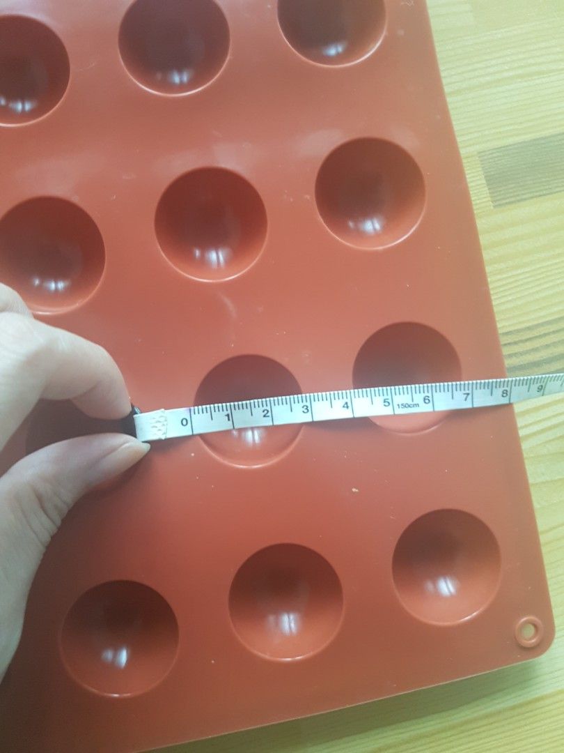 Silicone Mould 3cm round, Furniture & Home Living, Kitchenware ...
