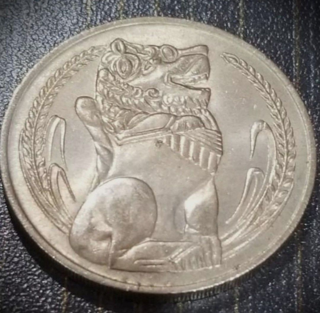 SINGAPORE SGD $1 DOLLAR YEARS OF 1967, Hobbies & Toys, Collectibles ...