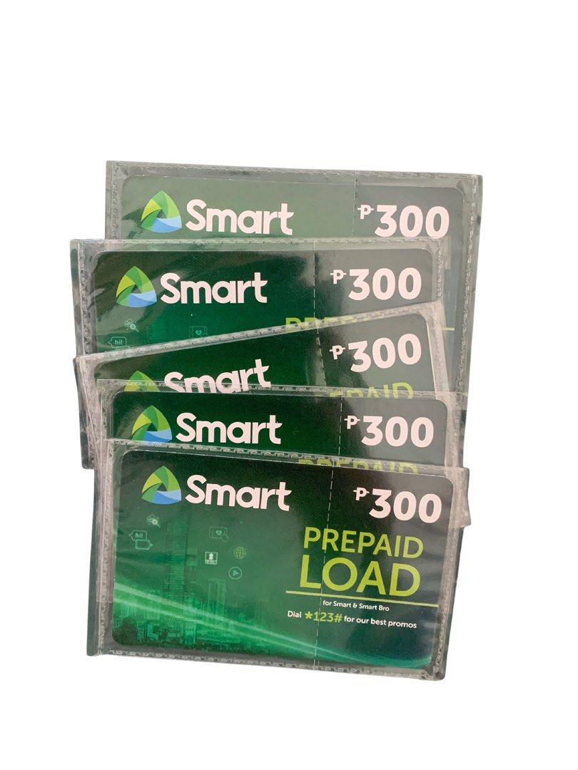 Smart Prepaid Load Card 300, Tickets & Vouchers, Store Credits on Carousell