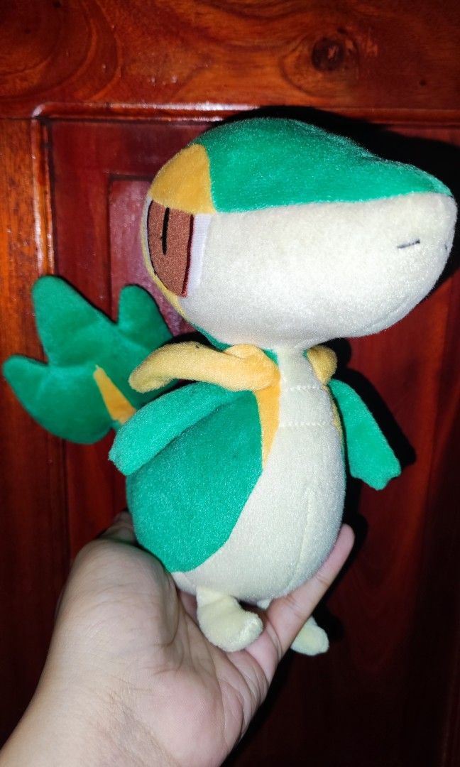 Snivy takara tomy plush on Carousell