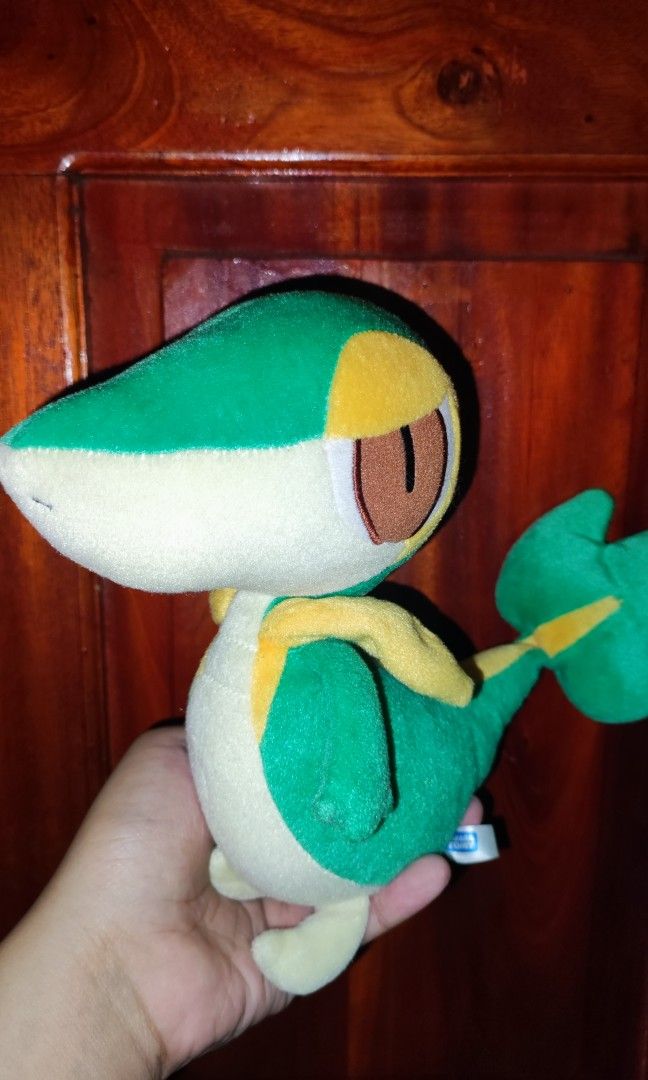 Snivy takara tomy plush on Carousell