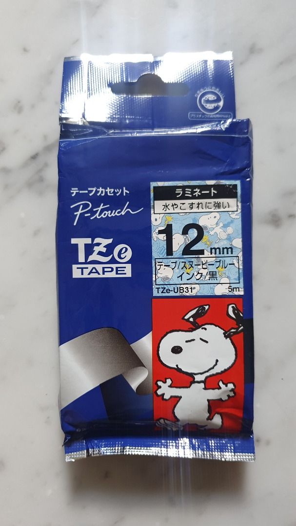 Snoopy Laminated Tape Sticker Label, Hobbies & Toys, Stationery & Craft ...