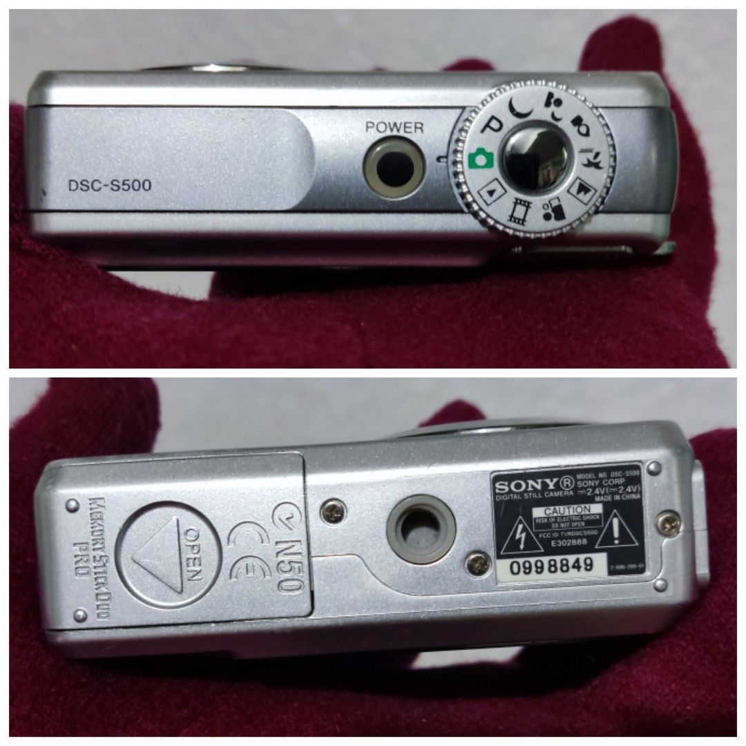 Sony Cyber-shot DSC S500 6.0mp Digicam, Photography, Cameras on Carousell