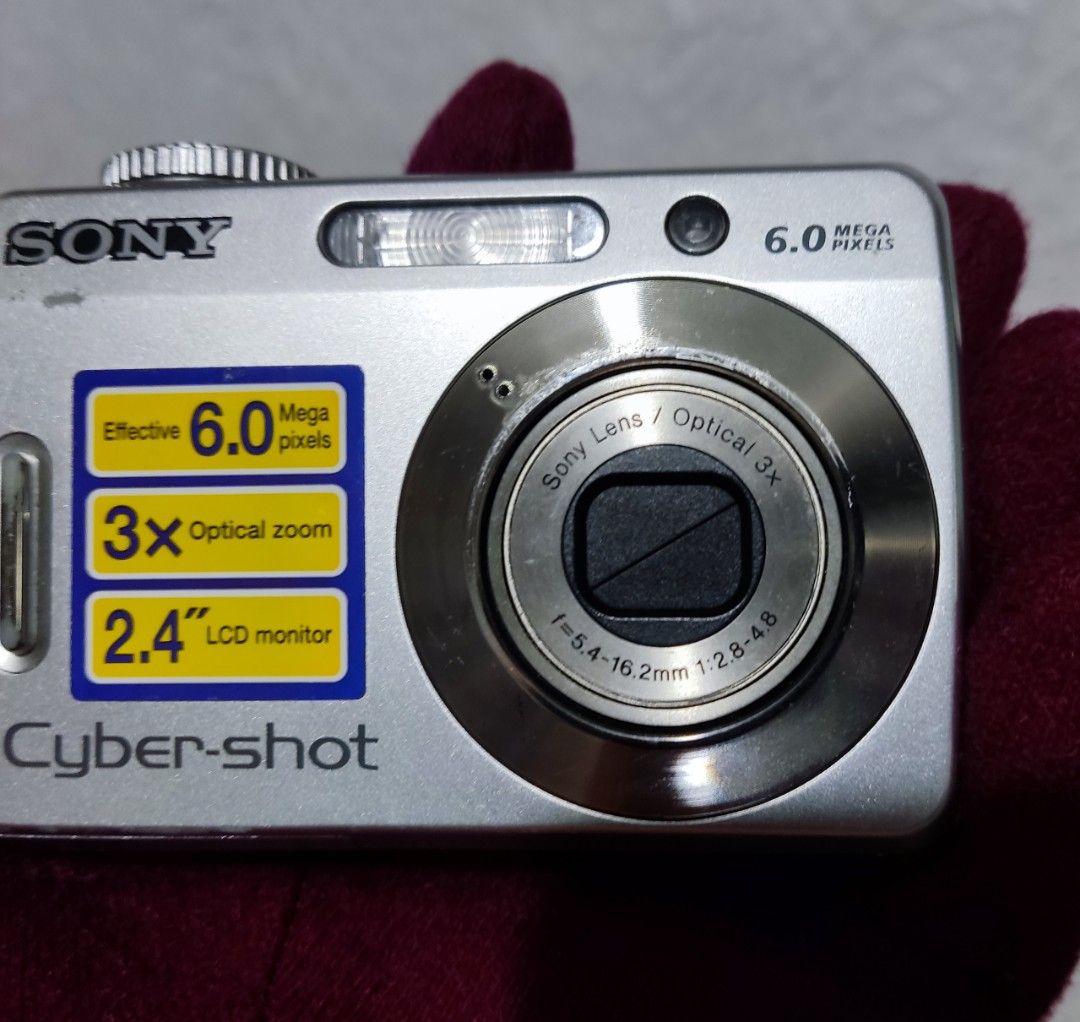 Sony Cyber-shot DSC S500 6.0mp Digicam, Photography, Cameras on Carousell