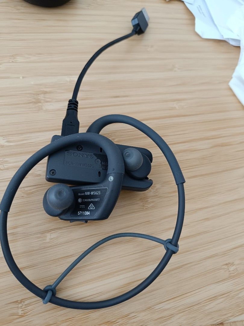 sony NW-WS623 bluetooth 4GB mp3 waterproof swimming running earphone ...