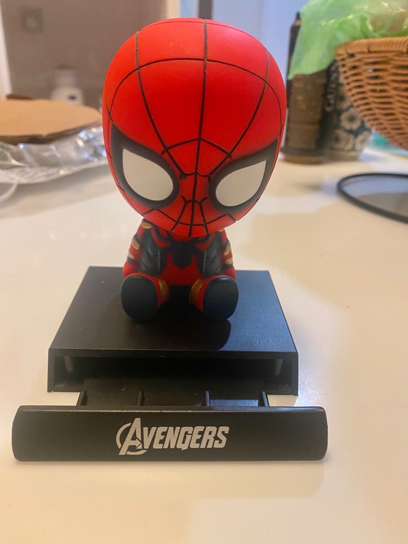 Spiderman mobile stand, Mobile Phones & Gadgets, Other Gadgets on Carousell