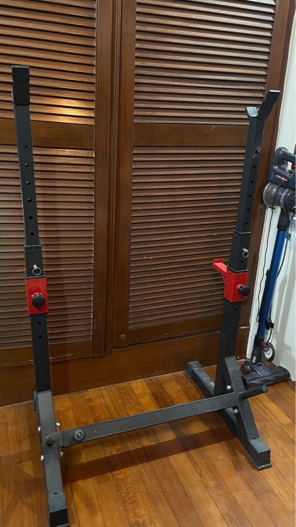 Squat Rack, Sports Equipment, Exercise & Fitness, Weights & Dumbbells ...