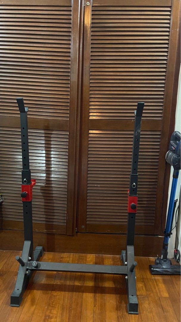 Squat Rack, Sports Equipment, Exercise & Fitness, Weights & Dumbbells ...