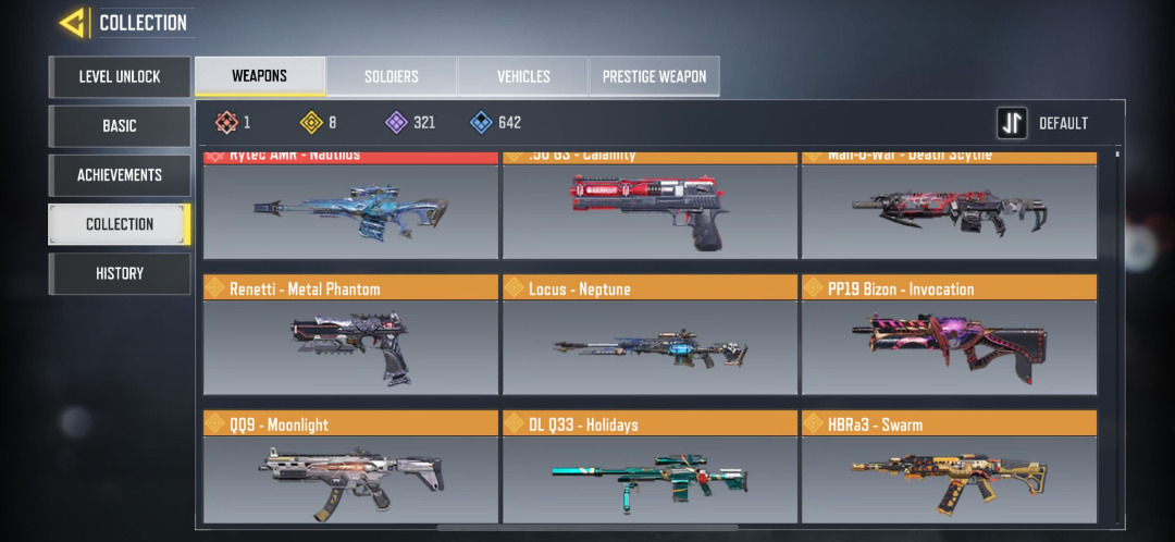 stacked codm acc, Video Gaming, Gaming Accessories, In-Game Products on ...