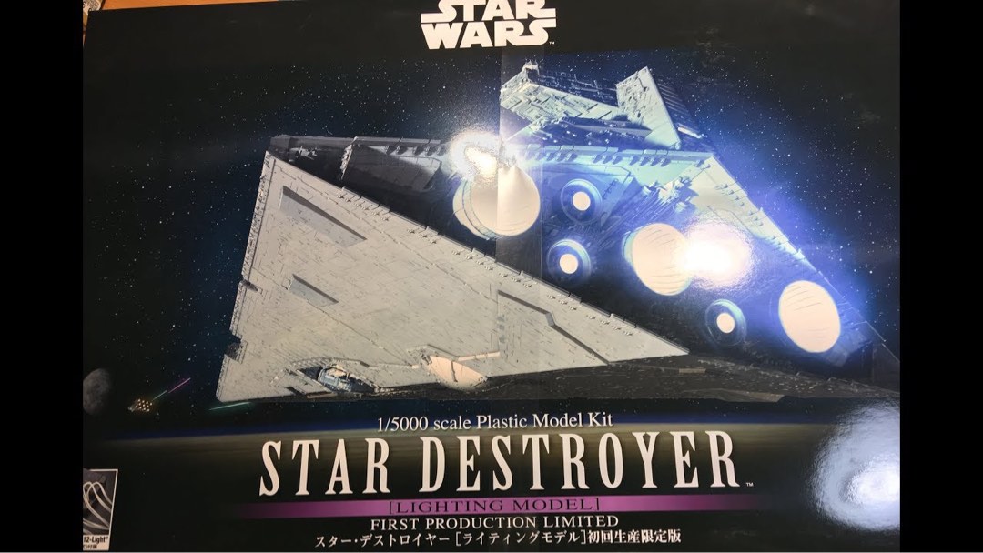 Star wars lighting model Kit Star destroyer, Hobbies & Toys, Toys ...