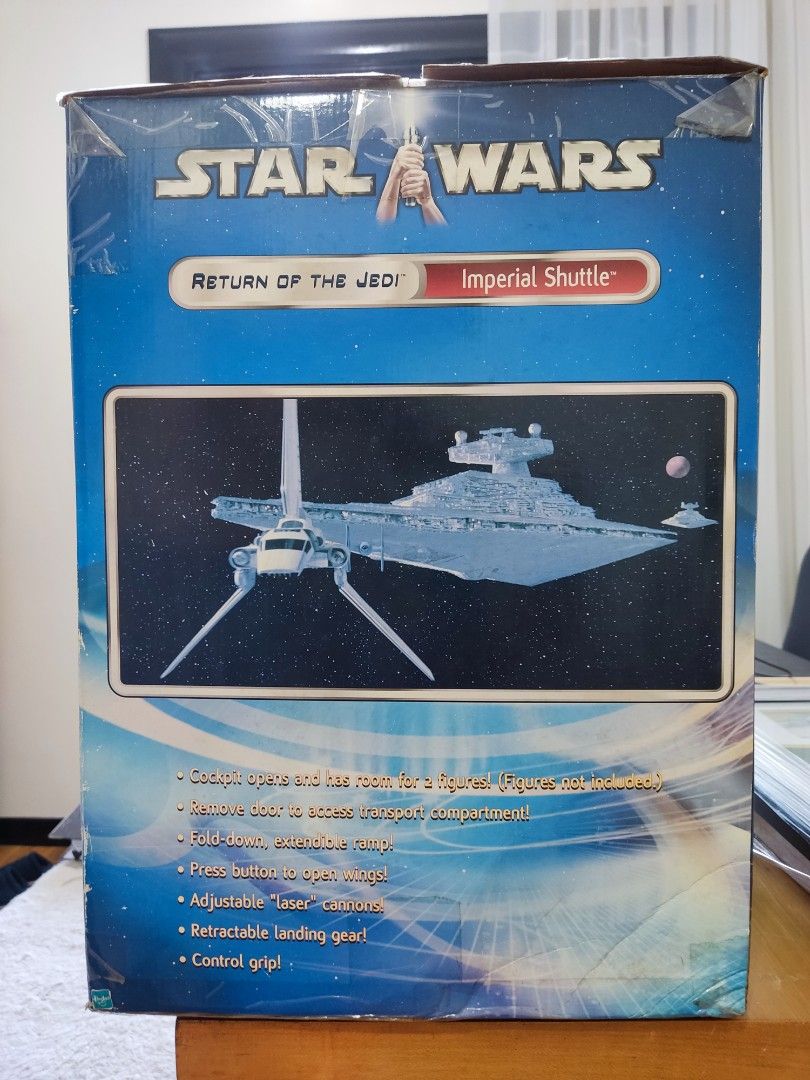 Hasbro Star Wars Mega Size Imperial Shuttle, Hobbies & Toys, Toys ...
