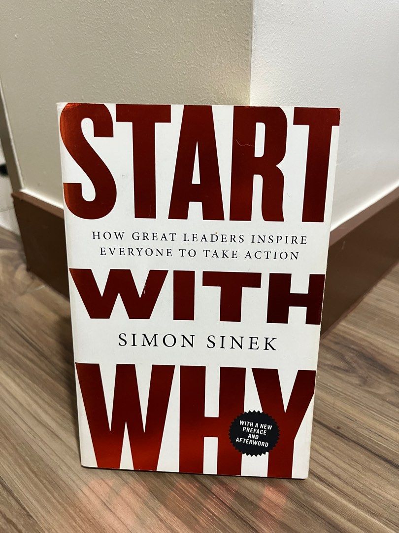 START WITH WHY BOOK, Hobbies & Toys, Books & Magazines, Fiction & Non ...