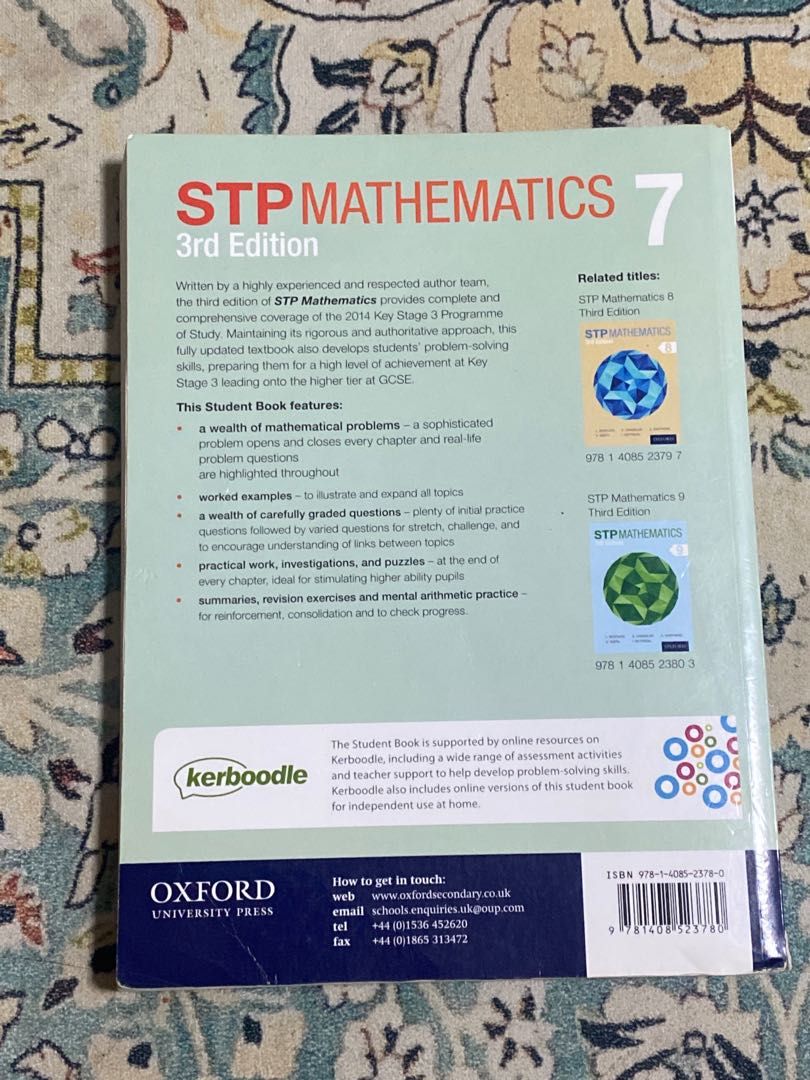 Stp Math Textbook Hobbies And Toys Books And Magazines Textbooks On Carousell